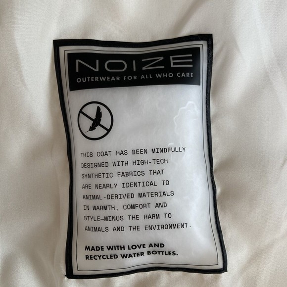 Noize | Jackets & Coats | Noize Womens Medium Minka Puffer Jacket Ivory ...